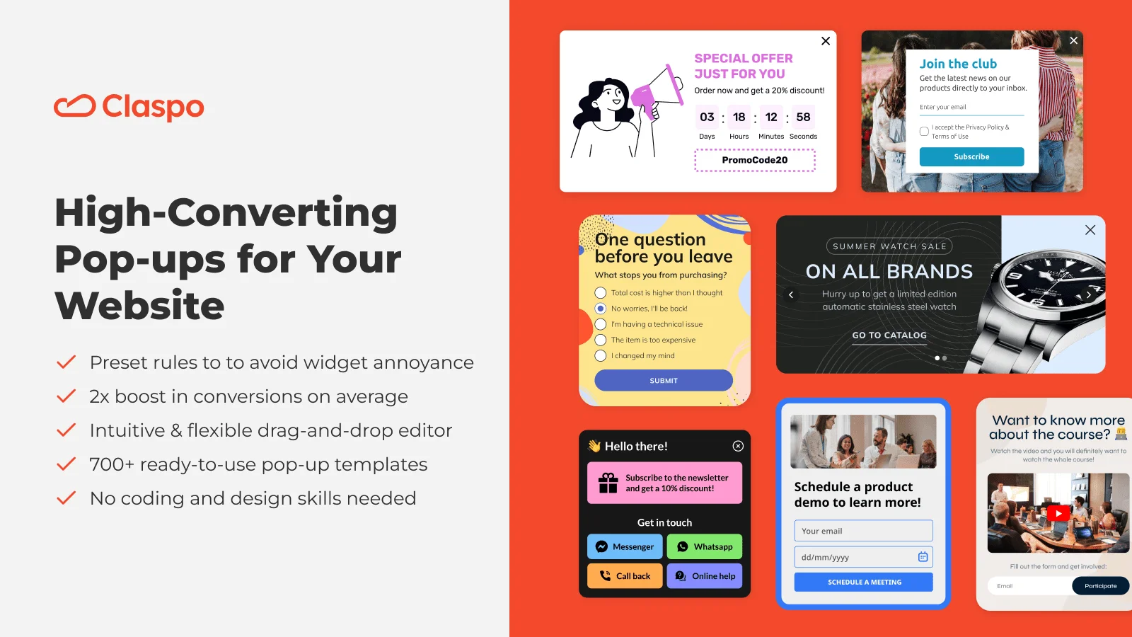 11 mejores plugins de Shopify para 2025 — Claspo.io